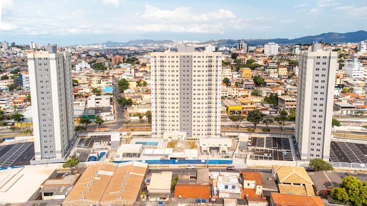 Aconchegante Apartamento Em Condomínio 1 Quarto. - Contagem