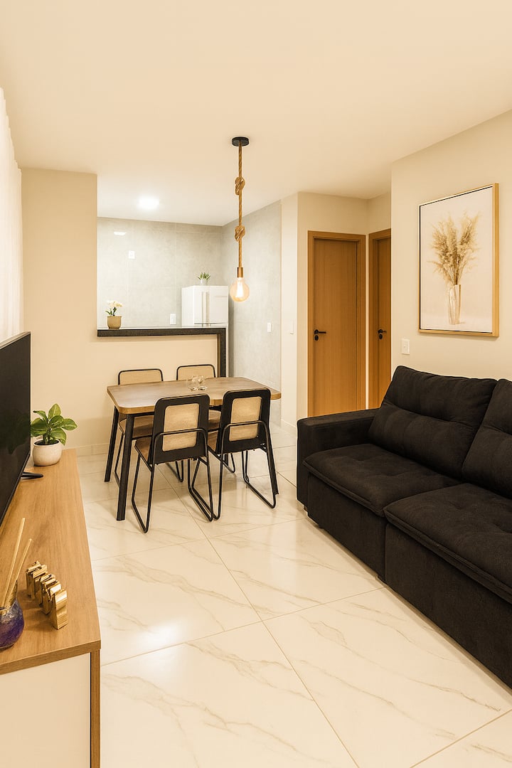 Apto Novo A 5 Min Do Aeroporto | Wi-fi Rápido - Cuiabá