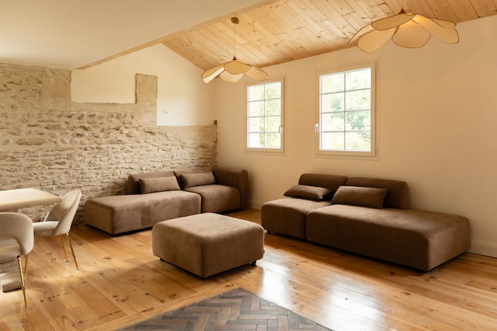 Loft Des Collines - Piscine & Spa - Saint-Lattier