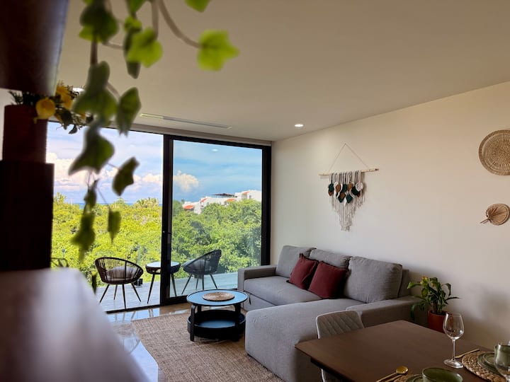 Luxury Condo Amazing View 2nd Level 2 Br - Cozumel