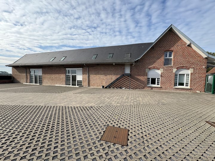 Gîte à La Ferme, Grande Capacité - Nord