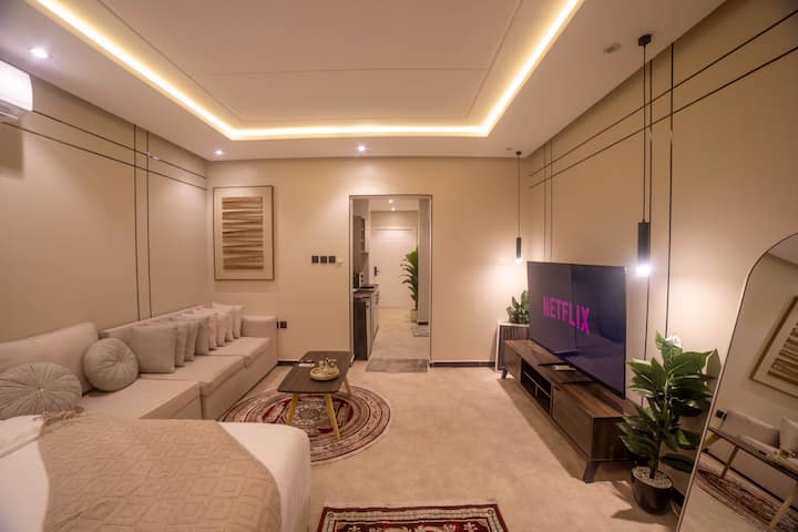 أستديو هادئ وأنيق في الياسمين / 3mas - Riyadh