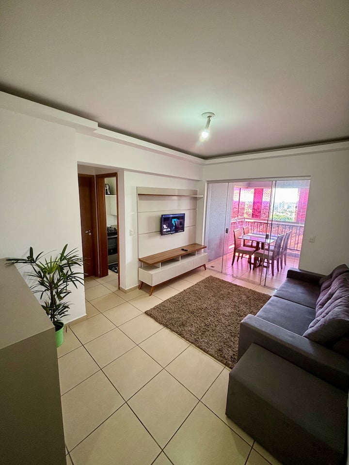 Apê Completo Wifi, Netflix, Garagem, Jardim Goiás - Goiânia