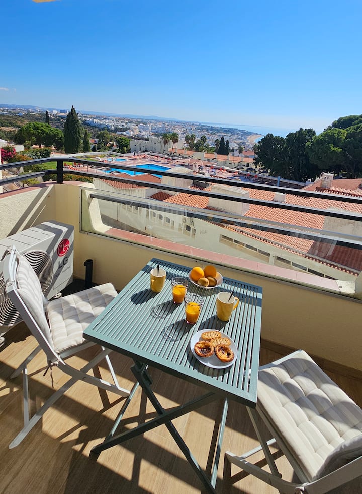 Studio Vue Mer, Terrasse & Piscine - Albufeira - Albufeira