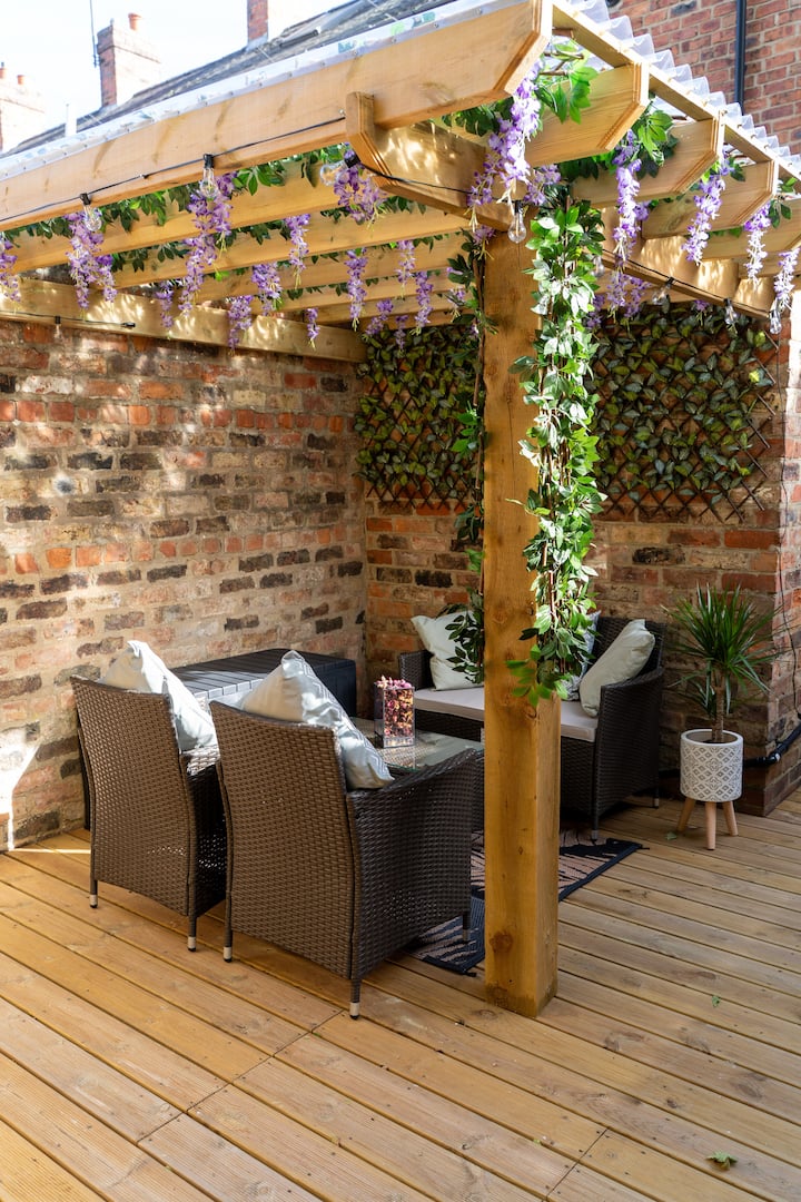 Garden Gazebo Home. Free Parking. 15 Mins To City - イギリス ヨーク