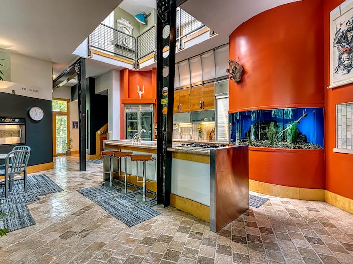 The Steele Mill | 4br Modern Industrial Home - Fishers, IN