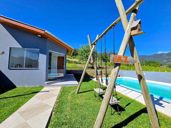 Casa Ampla Em Maquiné – Piscina E Vista Incrível - Maquiné
