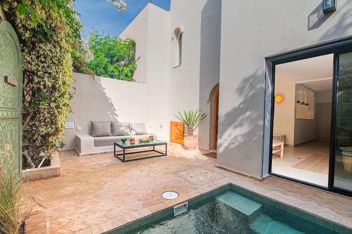 Villa Zina - 4 Chambres Avec Piscine Privée - Agadir