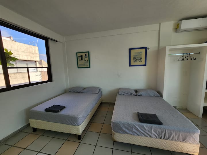 Estudio 42 En El Centro De Cancun - Cancún