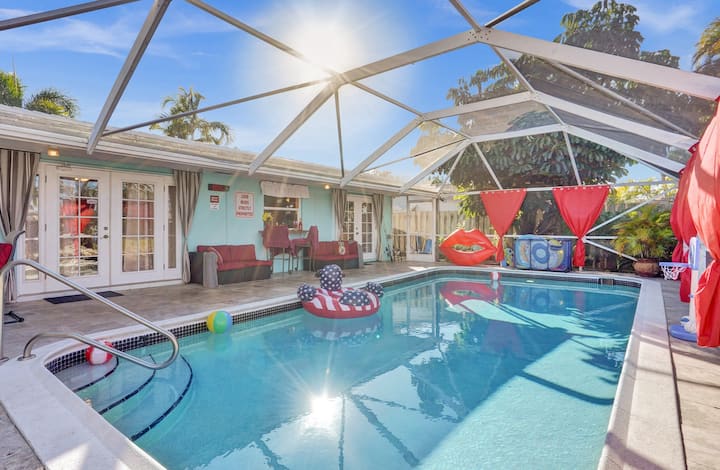 New 4bd Villa On The Water: Heated Pool-deck - Fort Lauderdale, FL