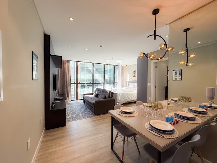 Flat De Alto Padrão A 3 Min Da Praia - Itapema