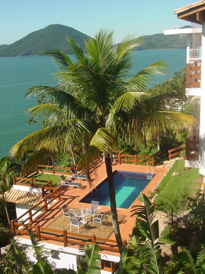 Casa Com Piscina - Vista Panorâmica Para O Mar - Ubatuba
