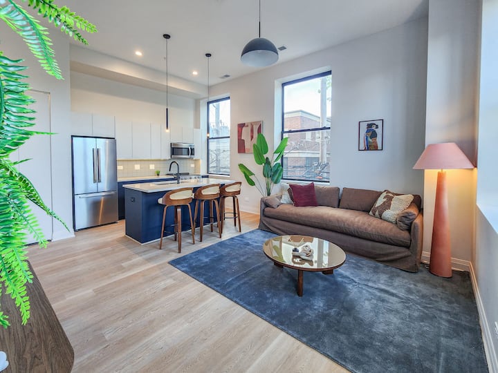The Mason - Luxe 2br Designer Flat In Bucktown/wp - Chicago, IL