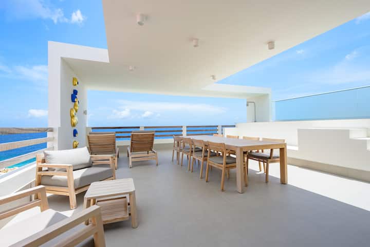 Luxury 6-person Penthouse W/ Private Plunge Pool - Curaçao