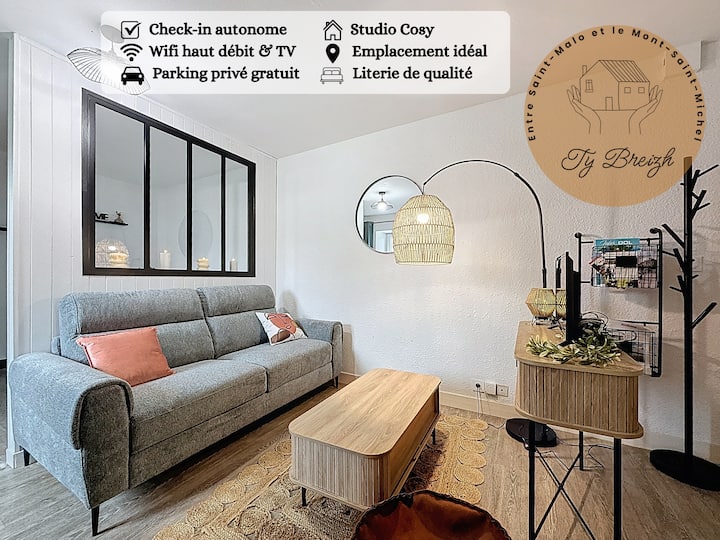 Ty Breizh – Studio Cosy Au Cœur De Dol-de-bretagne - Dol-de-Bretagne