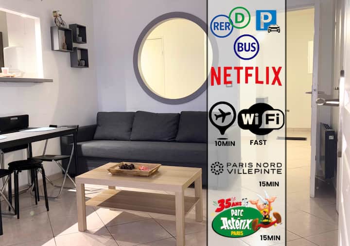 •Confort & Style Près De Cdg• - Parc Astérix
