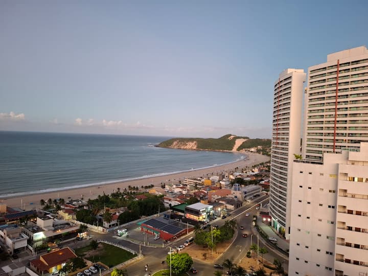 Flat Mobiliado Em Ponta Negra Com Vista E Conforto - Natal