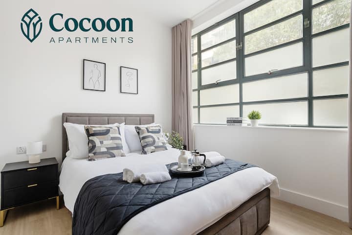 Spacious 1 Br | A/c | Marylebone | Long Stays - Central London