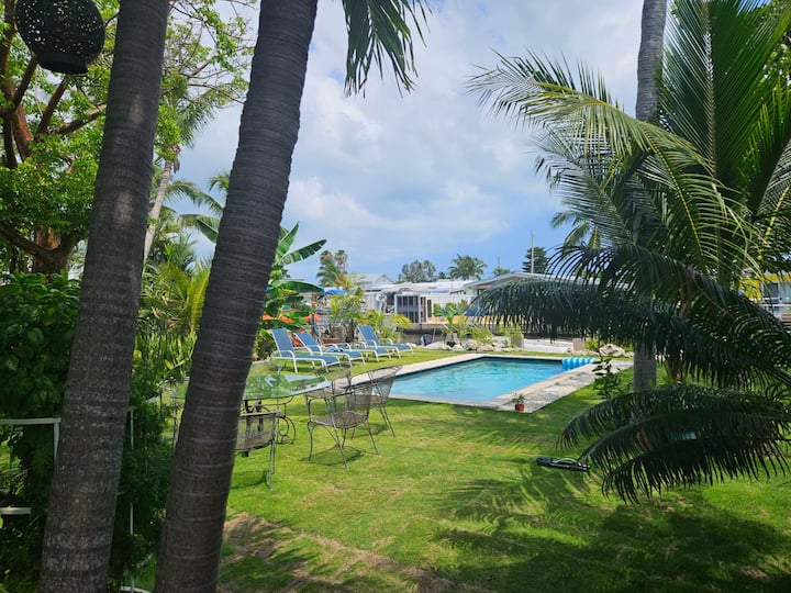 Kw 3br Waterfrnt, Boat Access & Htd Pool, Pet Frnd - Key West, FL