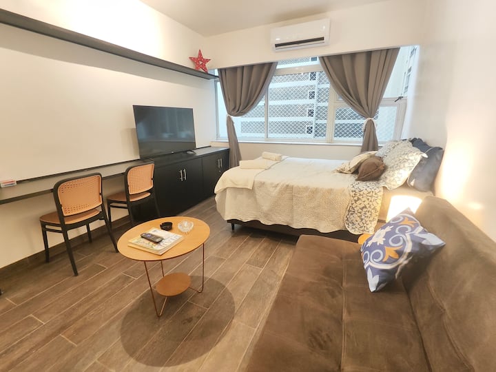 Vlt E Metrô Na Porta! Studio Decorado No Centro. - Rio de Janeiro