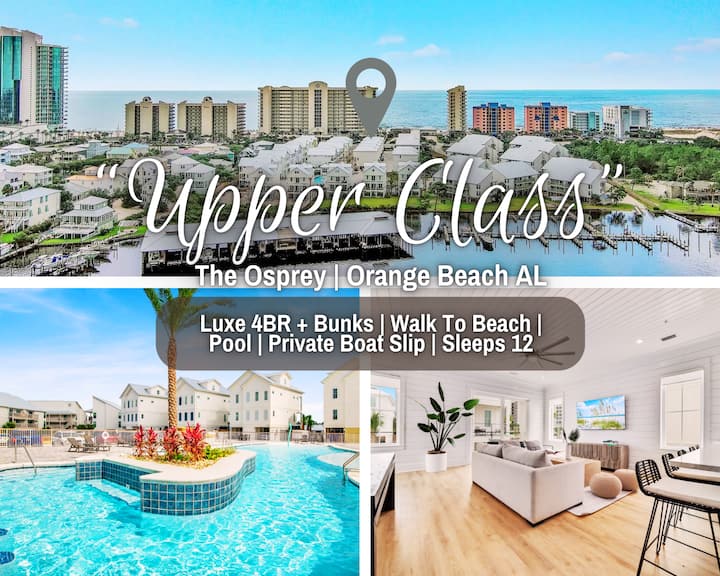 Luxury 4br*pool*steps To Beach*boat Slip*gulf View - Orange Beach, AL