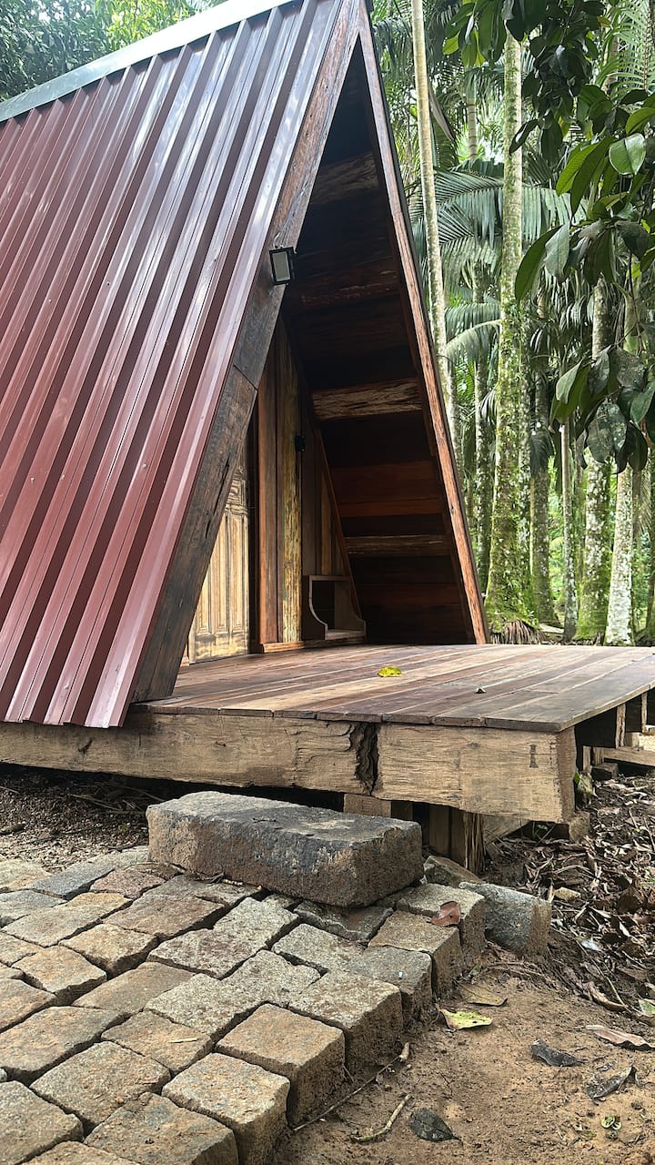 Glamping  Cabana Rústica - Banheiro Compartilhado - Pomerode