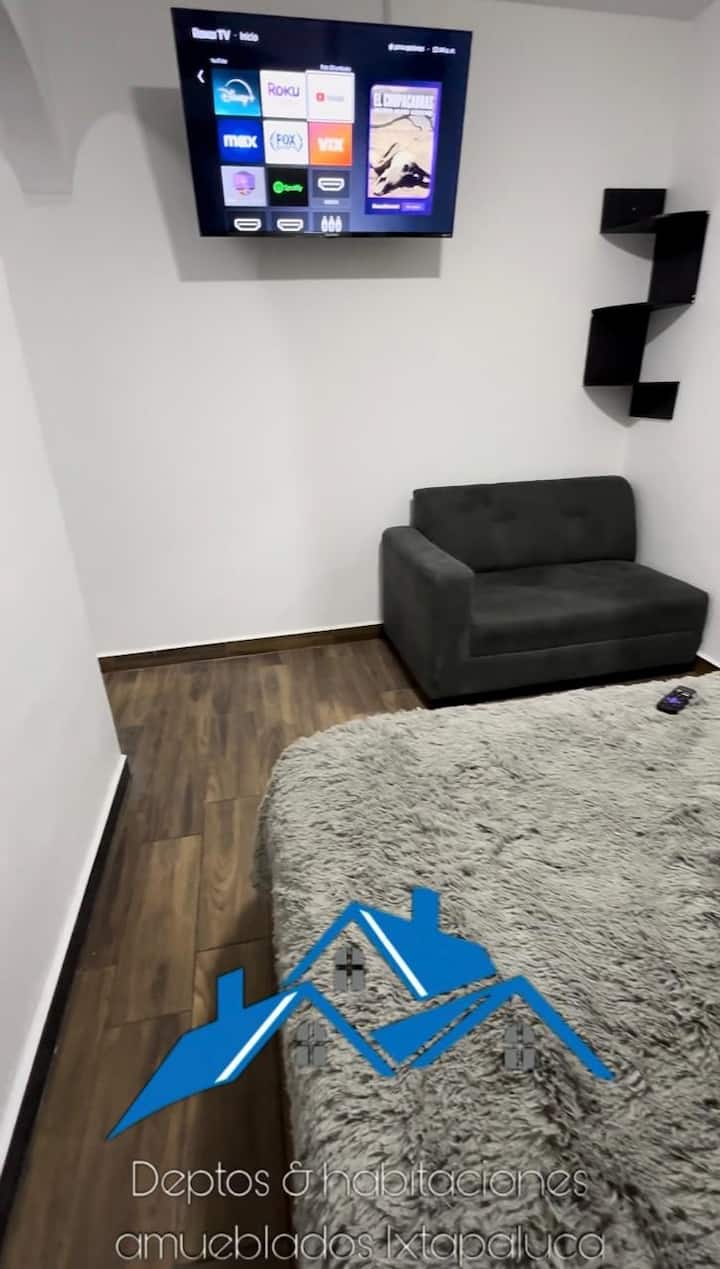 Mini Departamento Amueblado - Ixtapaluca