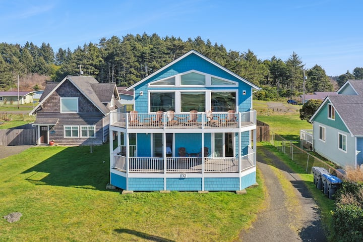 Oceanviews Dogok Evch Lrggameroom Huge Fenced Yard - Pacific Beach, WA
