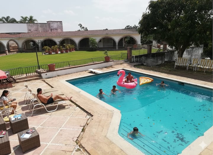 Quinta Familiar Bellavista Y Atardeceres ÚNicos - Cuernavaca