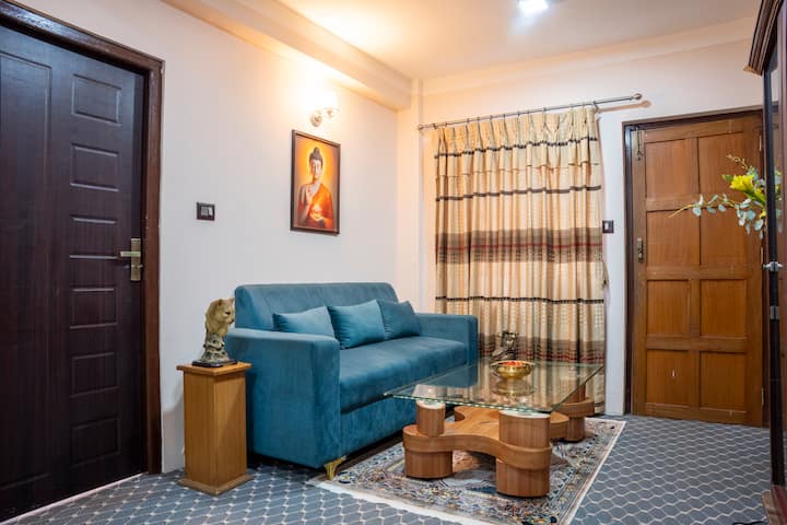 Tranqil & Peaceful 2bhk Fully Furnished Apartment - Kathmandu