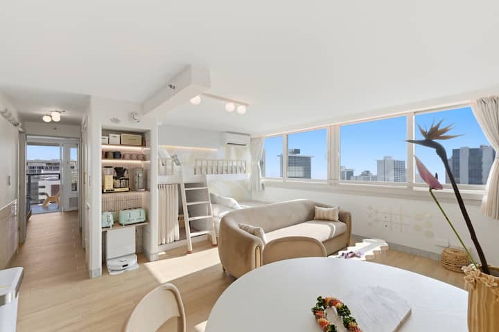 Opihi New Waikiki 1b+fun Bunk Washer Parking! - Honolulu