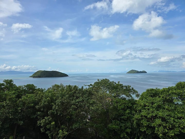 New Amazing View. Reen Run Sunset Private Villa - Ko Pha Ngan