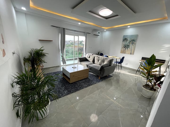 T2 Moderne Vue Piscine & Coucher Du Soleil - Abidjan