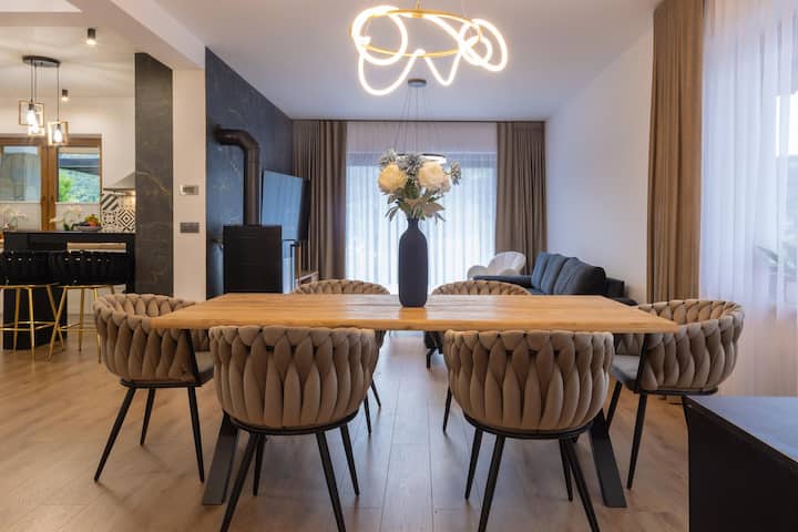 Przestronny Apartament Z 3 Sypialniami + Jacuzzi - Szczawnica