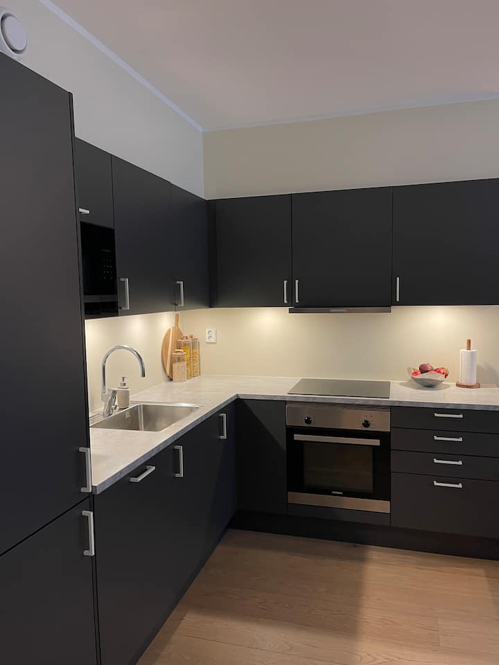 Sentral Og Moderne Leilighet Midt I Bergen Sentrum - 베르겐