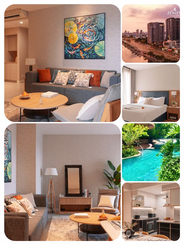 Central D1 Apartment | Pool & Gym Near Ben Thanh - Ho Chi Minh City