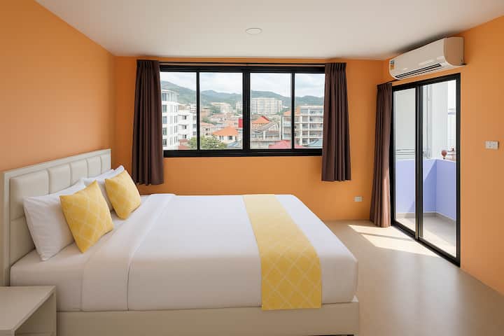 C-montly Rent/patong Deluxe Room/balcony/bangla Rd - Patong Beach