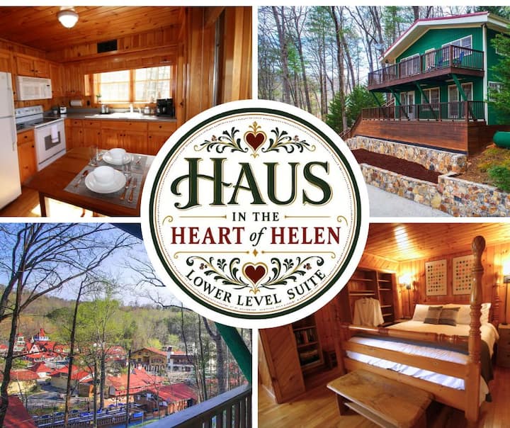 Haus In The Heart Of Helen - Lower Level Suite - Helen, GA