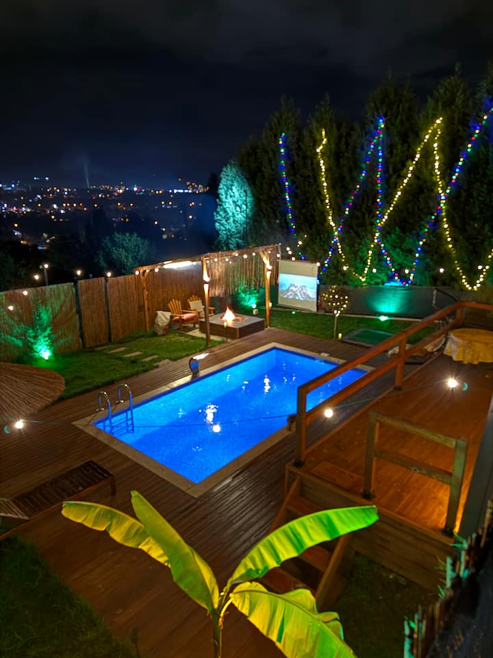 Snow Suit (2+1) Sıcak Havuz & Geniş Bahçe - Kartepe