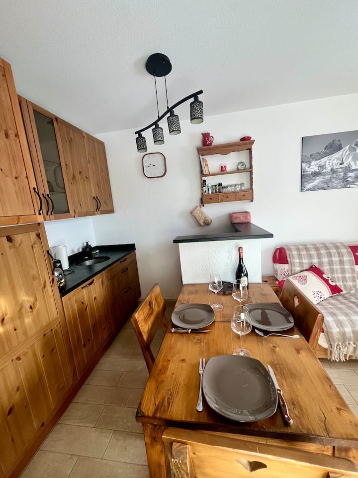 T2 Cosy - Vue Montagne - Saint-sorlin-d’arves - Saint-Sorlin-d'Arves