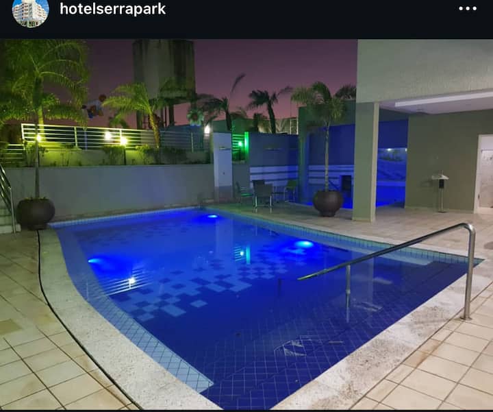 Flat Serra Park A 200 Metros Do Hot Park! - Rio Quente