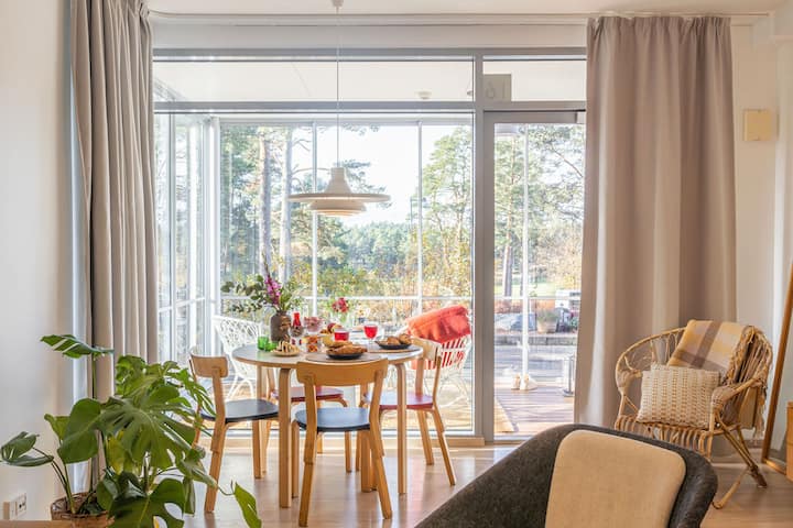 Unique Design Apartment Close To Nature - Naantali