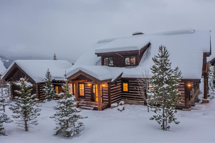 Spanish Peaks Tanager Fork Cabin, Ski In/out - Big Sky, MT