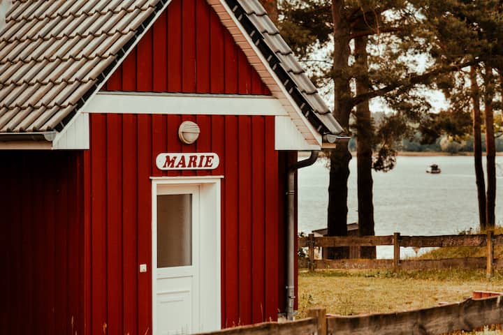 Schwedenhaus Für 6 Personen Am Kleinen Pälitzsee - Rheinsberg