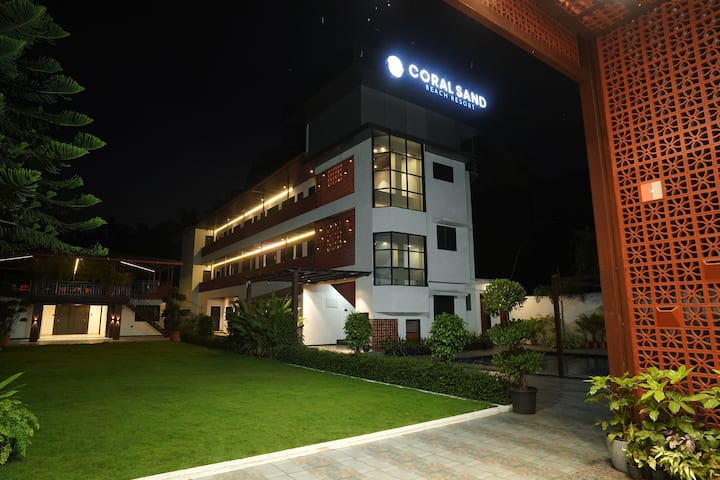 Coral Sand Beach Resort- Couple Ac W/garden View - Alibag