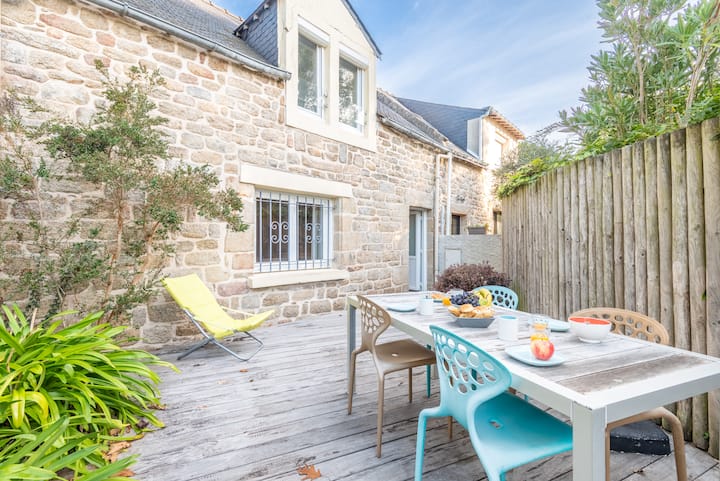 Charmante Longère Centre Et Plage à Pied Par Groom - Larmor-Plage