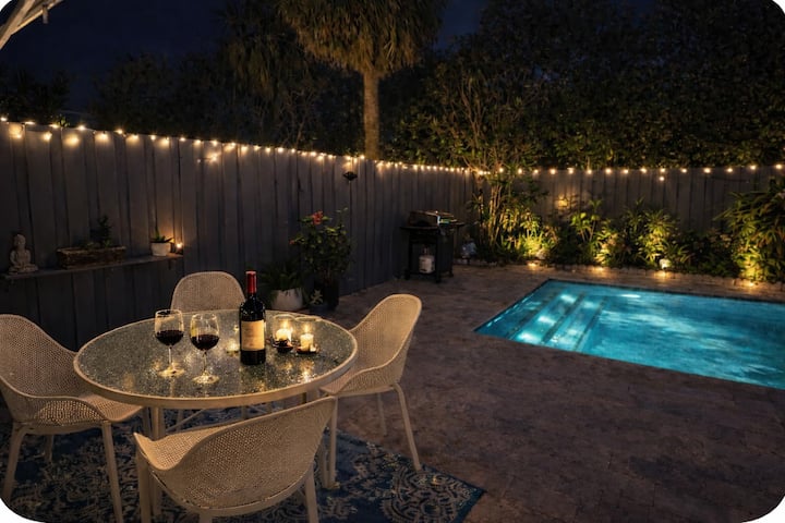 Private Heated Pool + Jacuzzi | 1 Mile To Beach - Pompano Beach, FL
