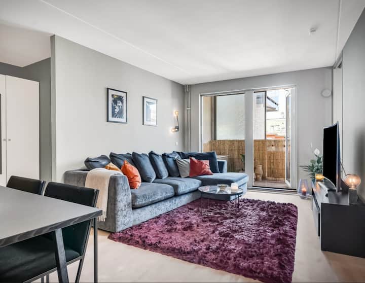 Lys Og Pen 2-roms Med Stor Balkong På 9 Kvm! - Oslo