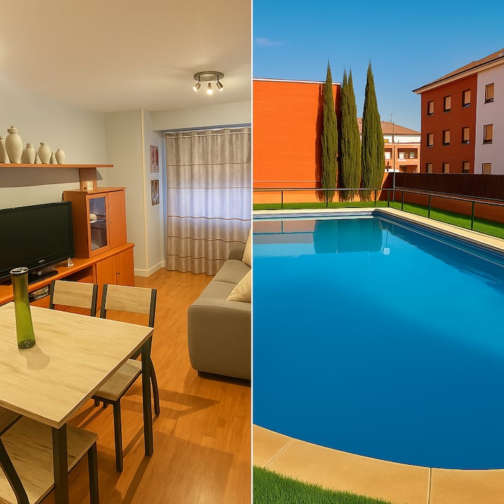 Nuevo Apartamento Lujoso Con Piscina. - Tomelloso