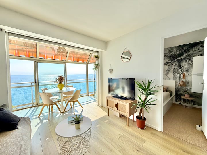 Appartement 2 Pièces Vue Mer & Parking - Cagnes-sur-Mer